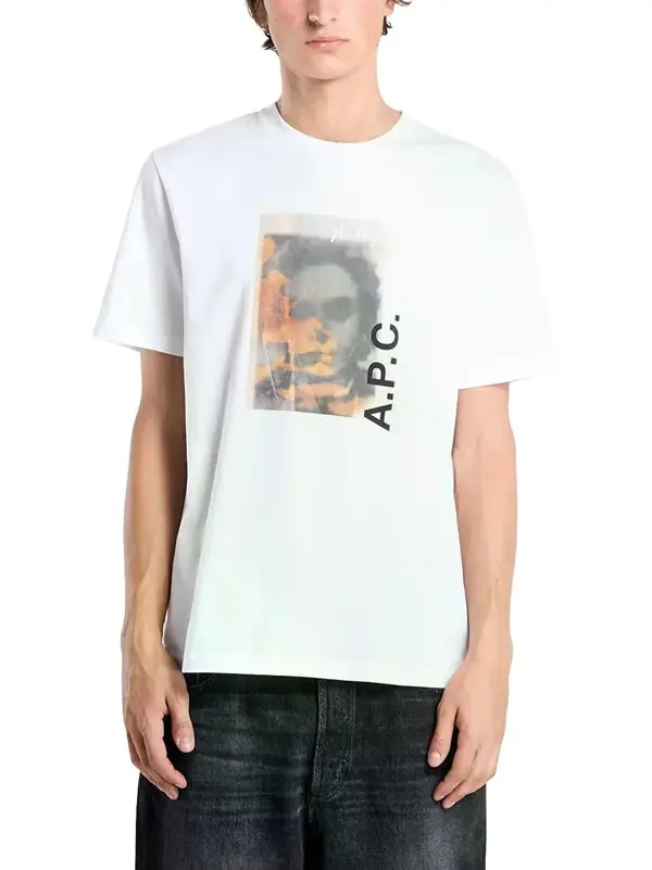 A.p.c. Print T-shirt - White