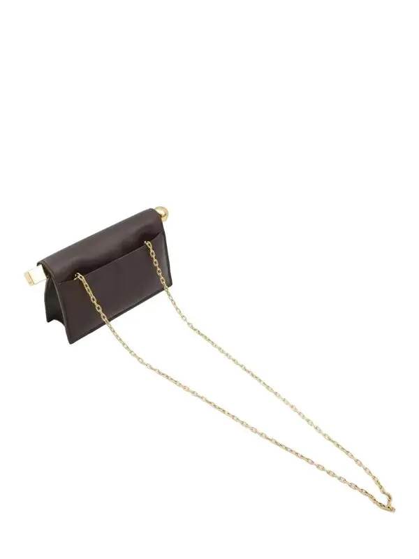 Jacquemus Small Rond Carré Clutch - Brown