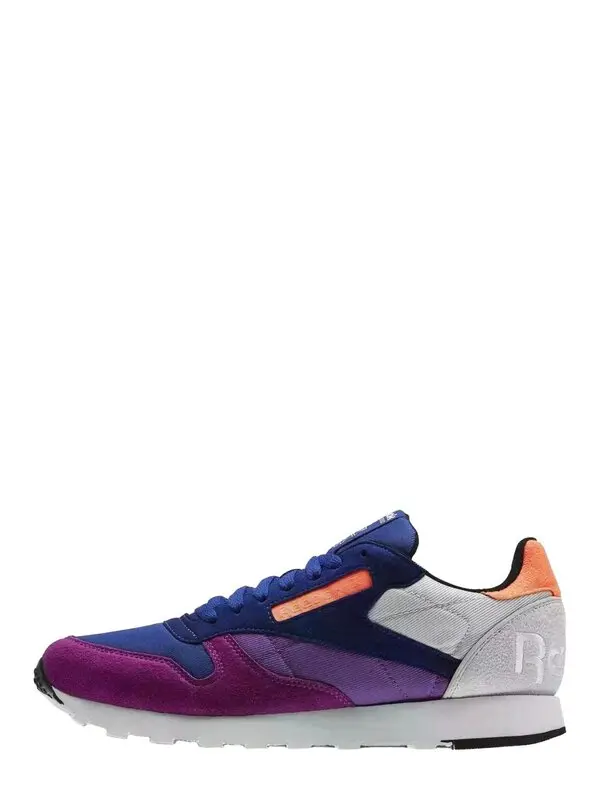 REEBOK Classic Leather Windbreaker Sneakers - Purple
