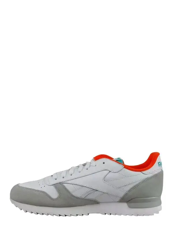 REEBOK Leather Ripple Clip Sneakers - White