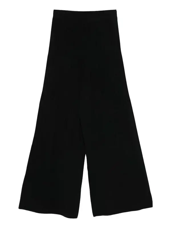 Max Mara Elasticated Waistband Trousers - Black