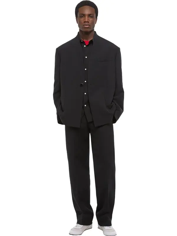Helmut Lang Shawl Driver Blazer - Black