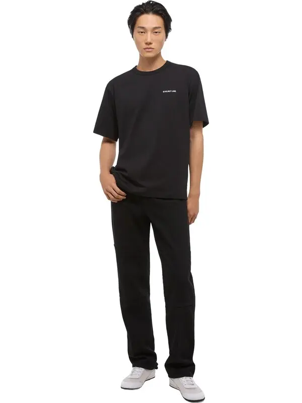 Helmut Lang Plastic Tee - Black