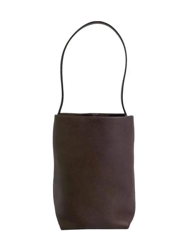 THE ROW N/s Park Leather Tote Bag - Brown