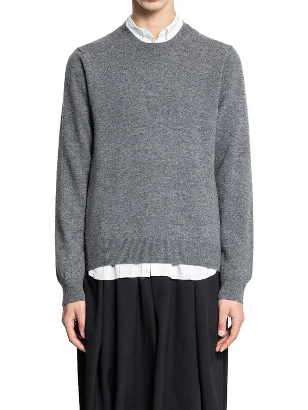Comme Des Garçons Pullover Knitwear - Grey