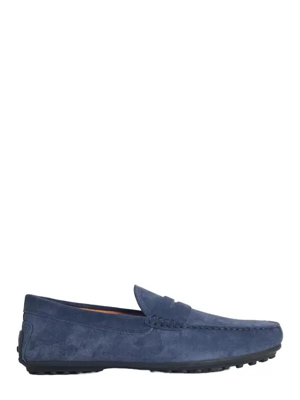TOD'S Suede Loafers - Blue