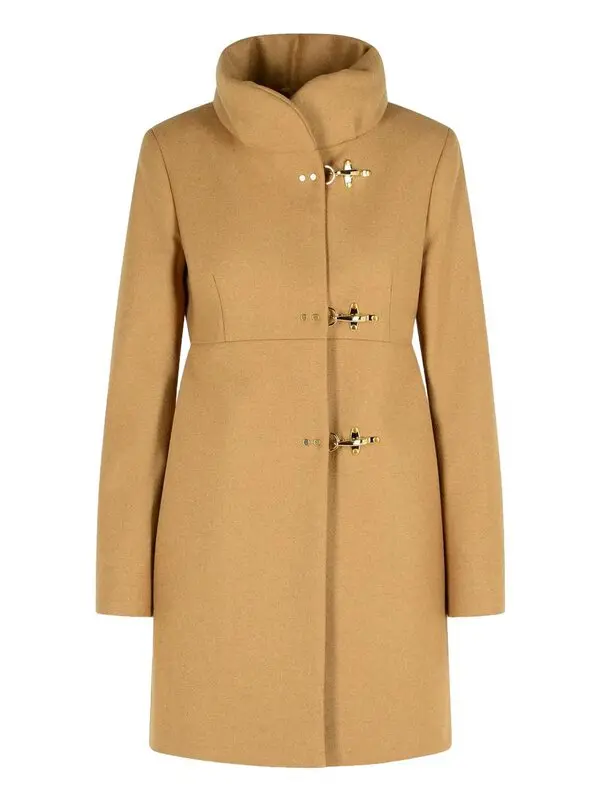 FAY Wool-blend Coat - Beige