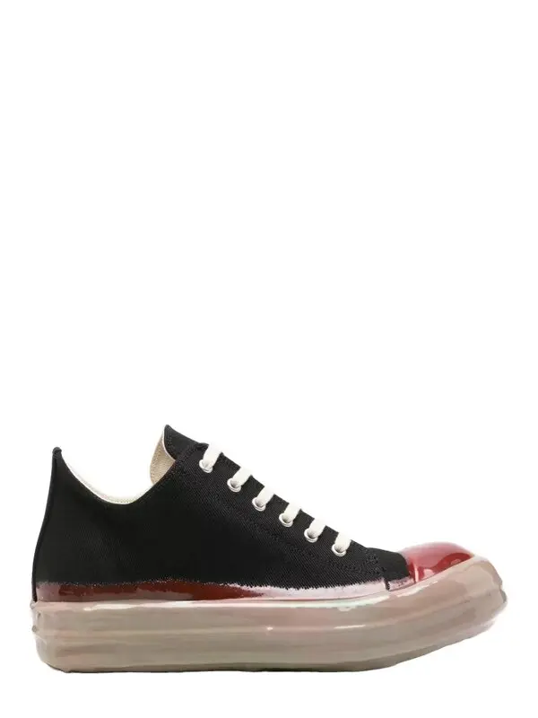 Rick Owens Panelled Toe-cap Sneakers - Black