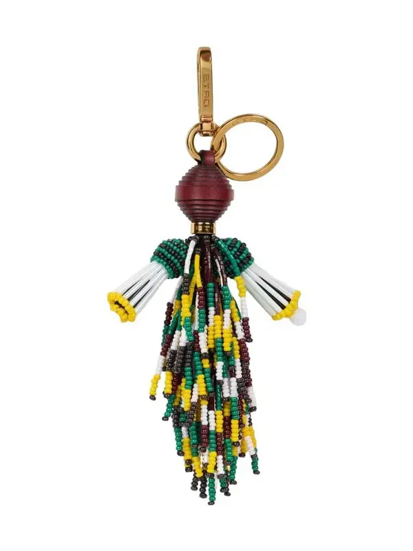 Etro Beaded Charm - Green