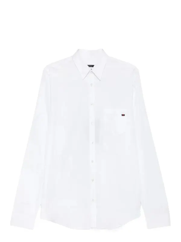 Gucci Button-up Cotton Shirt - White