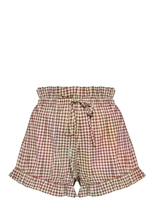 Posse Callie Drawstring Shorts - Brown