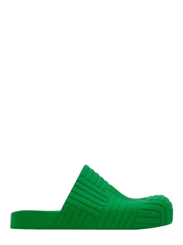 Bottega Veneta Rubber Clog Slides - Parakeet