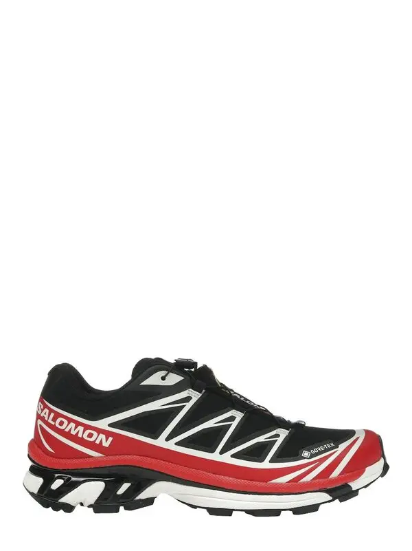 SALOMON Xt-6 Gore-tex Sneakers - Black/flame Scarelet Red/vanilla Ice