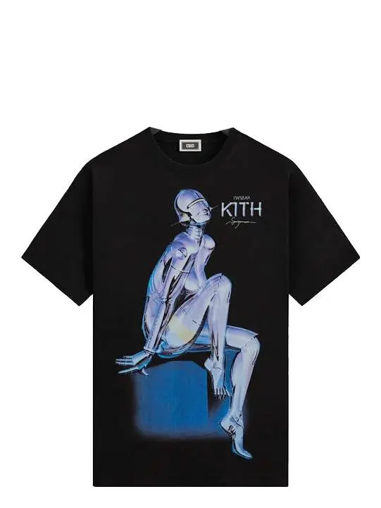 Kith X Nanzuka Gallery Sorayama Model A Tee Shirt - Black