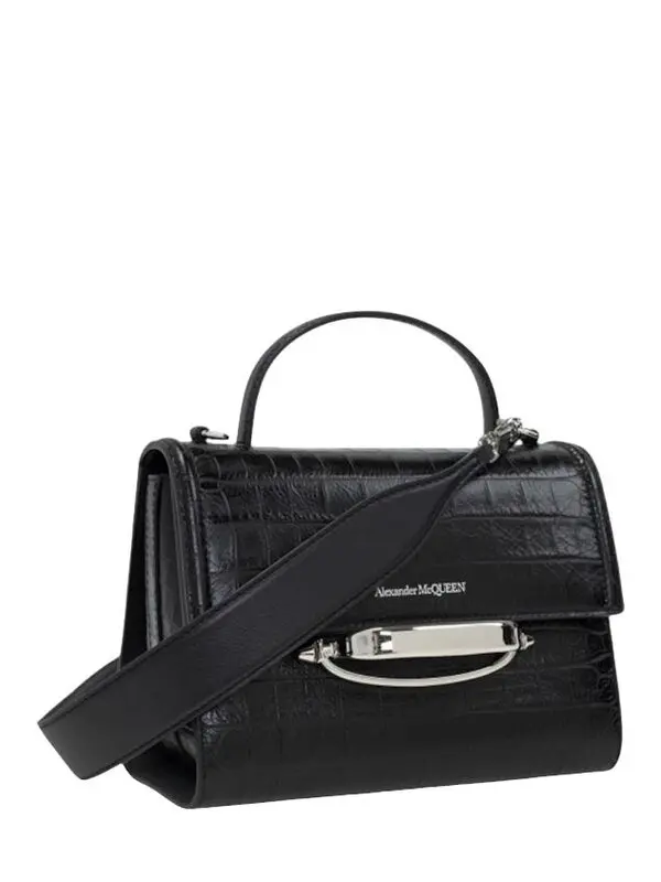 Alexander McQueen The Story Shoulder Bag - Black