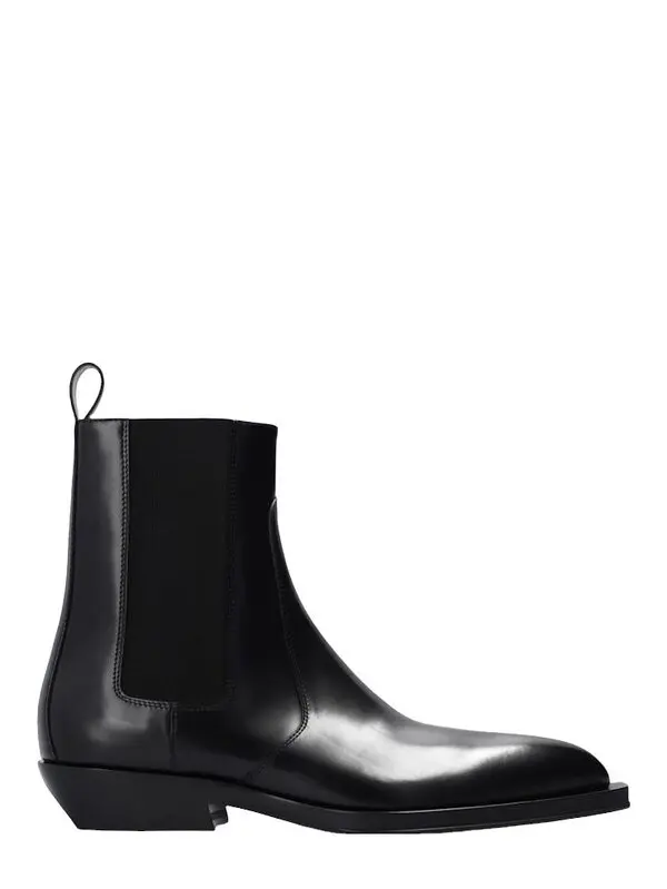 Bottega Veneta Chisel Ankle Boots - Black