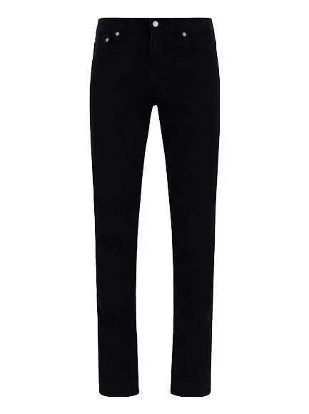 Alexander McQueen Straight Leg Jeans - Black