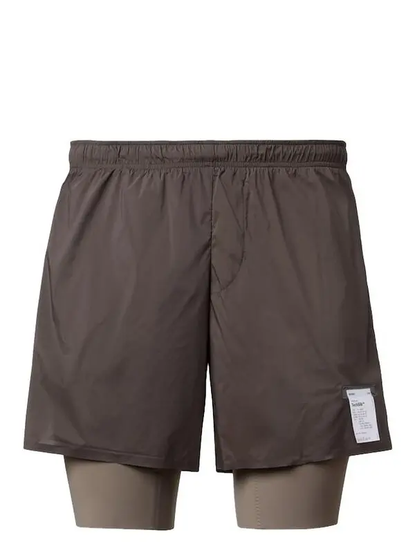 Satisfy Techsilk 8" Running Shorts - Grey