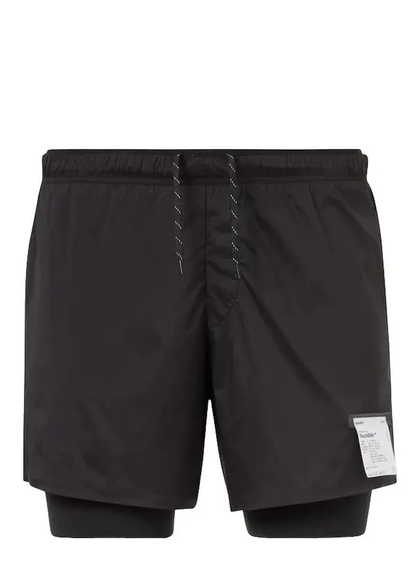 Satisfy Techsilk Running Shorts - Black