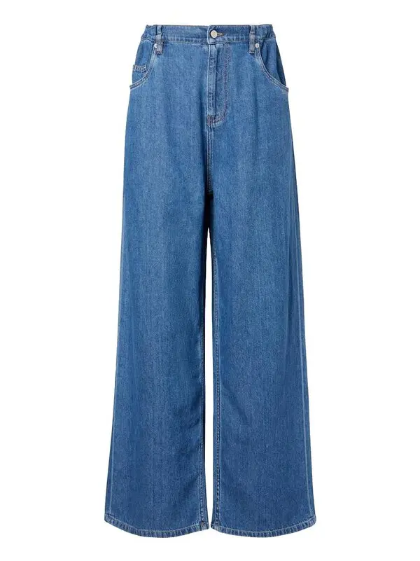 Proenza Schouler Salome Wide-leg Jeans - Blue