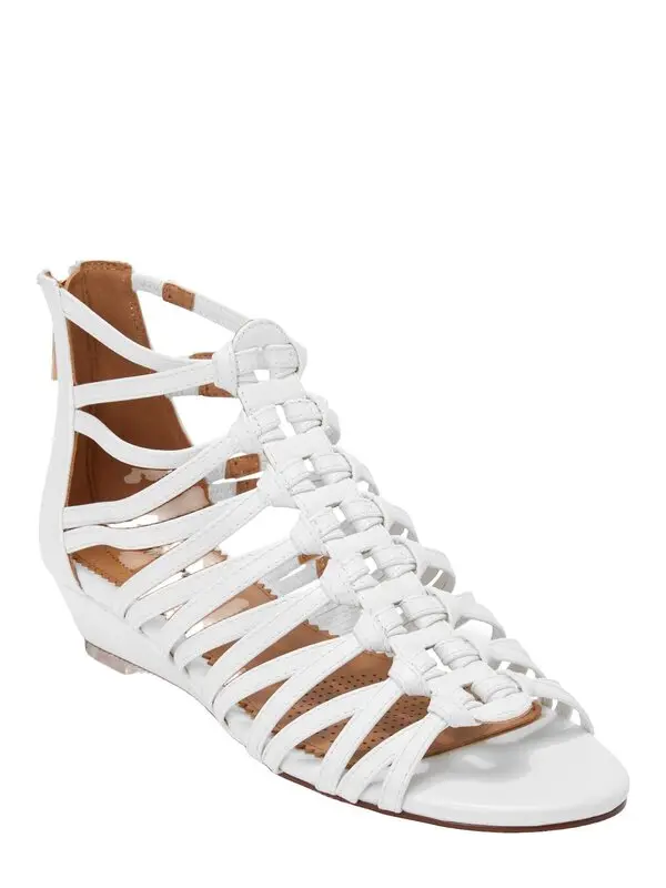 COMFORTVIEW Helen Strappy Sandals - White