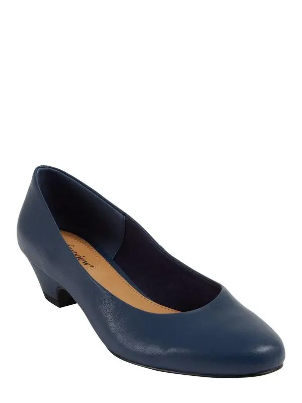 COMFORTVIEW Vida Slip-on Pumps - Navy