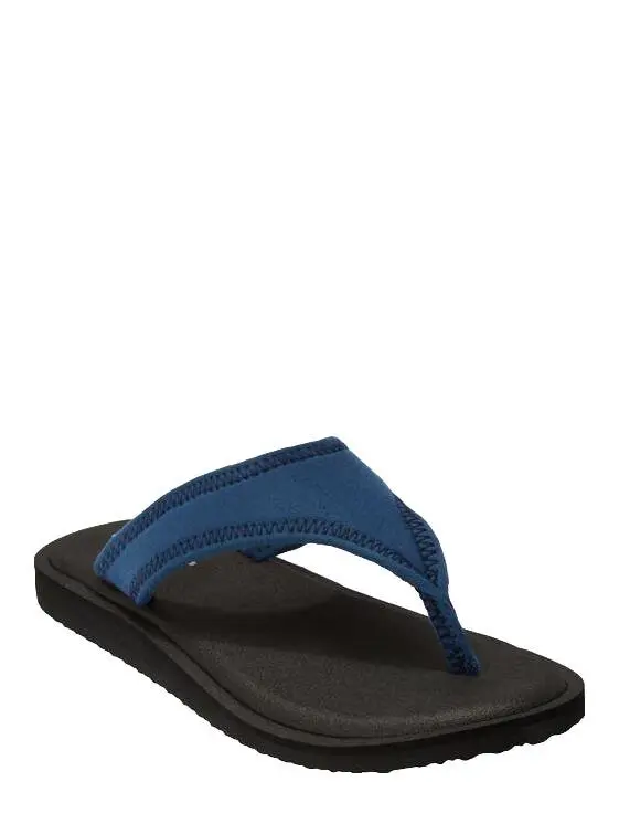 COMFORTVIEW The Sylvia Soft Footbed Thong Sandal - Royal Navy