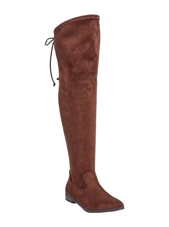 COMFORTVIEW Cameron Wide Calf Boots - Brown