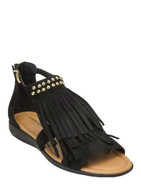 COMFORTVIEW Carmella Gladiator Sandals - Black