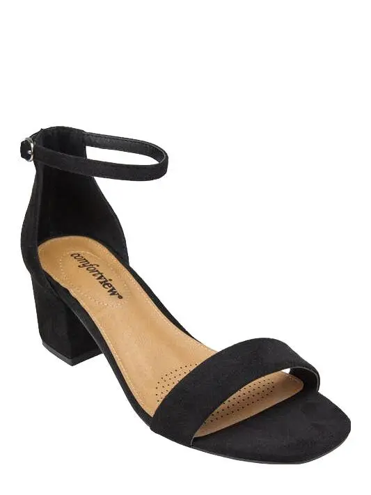 COMFORTVIEW The Orly Sandal - Black