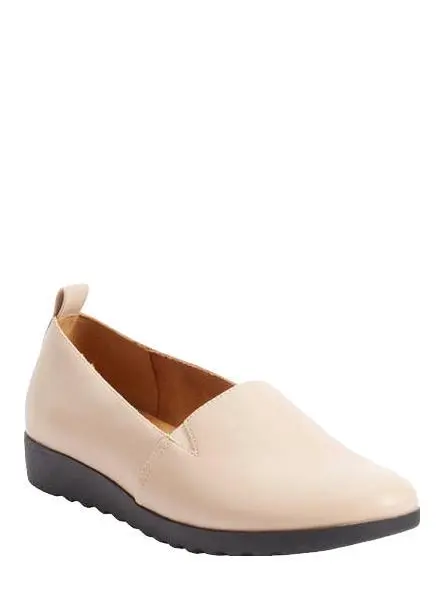 COMFORTVIEW June Leather-like Slip On Flat - Nude