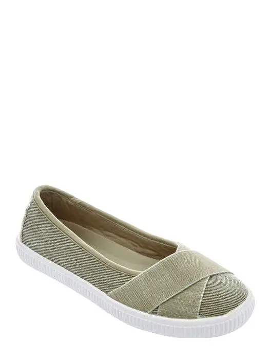COMFORTVIEW Jazlyn Slip-on Sneaker - Olive