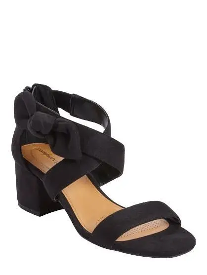 COMFORTVIEW Aralyn Sandal - Black