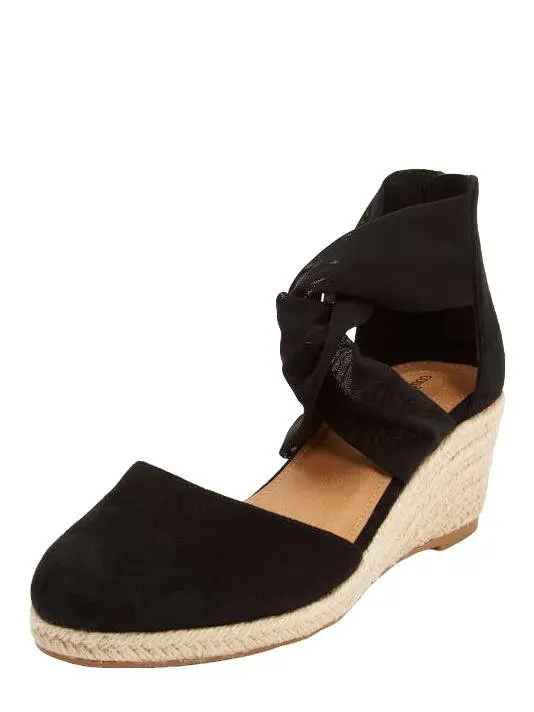 COMFORTVIEW Sabine Espadrille - Black