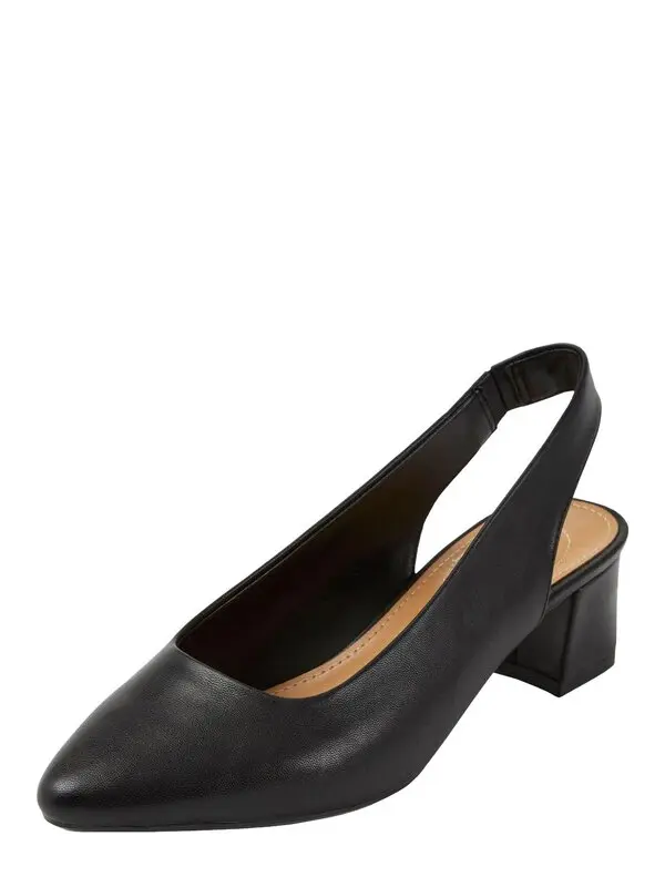 COMFORTVIEW The Mea Slingback - Black