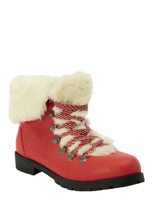 COMFORTVIEW The Arctic Bootie - Pepper Red