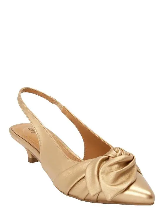 COMFORTVIEW The Tia Slingback - Gold