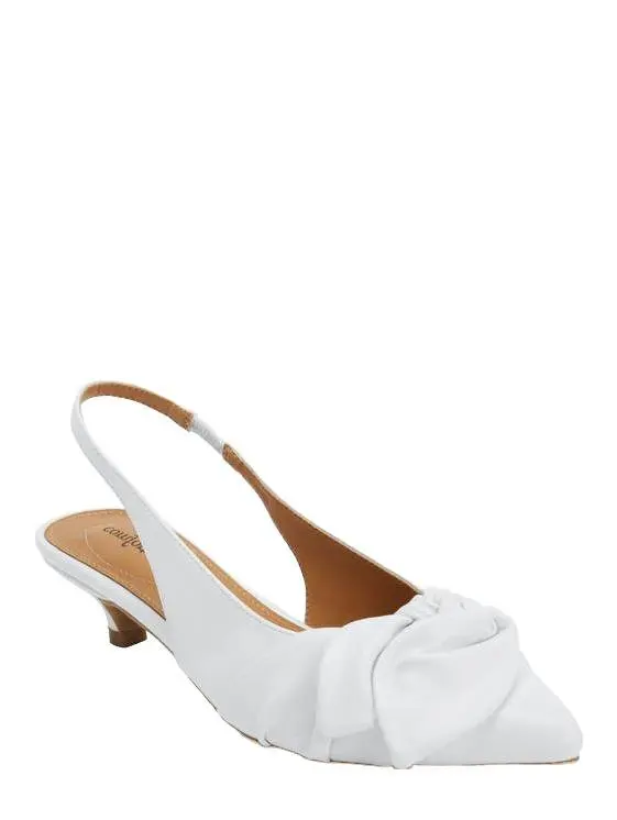 COMFORTVIEW The Tia Slingback - White