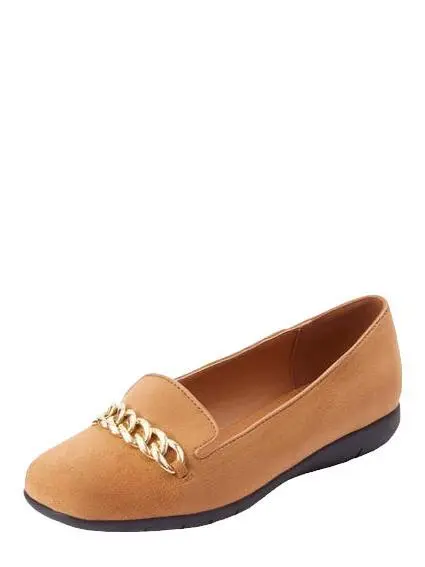 COMFORTVIEW The Thayer Slip On Flat - Tan
