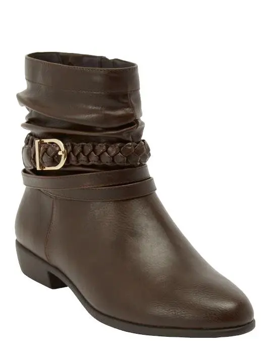 COMFORTVIEW The Mickey Bootie - Dark Brown