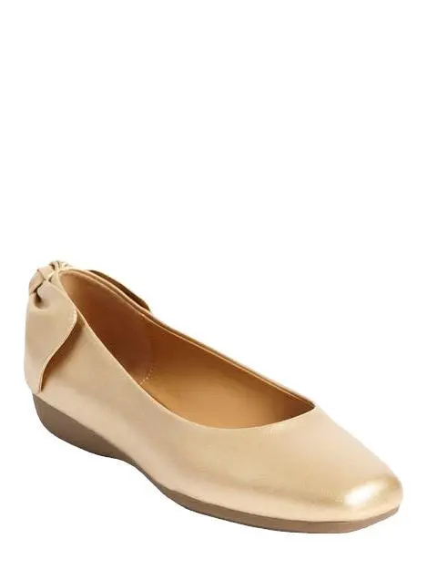 COMFORTVIEW Delia Slip-on Flat - Gold