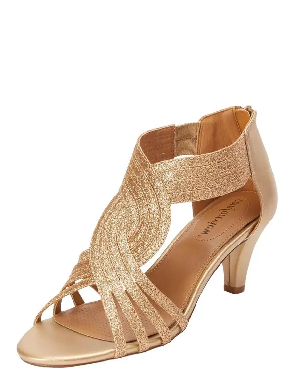 COMFORTVIEW Genevieve Pump - Gold