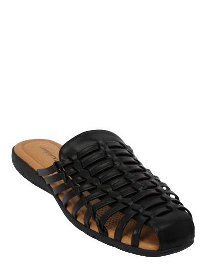 COMFORTVIEW The Wendy Slip-on Mule - Black