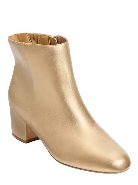COMFORTVIEW The Sidney Bootie - Gold