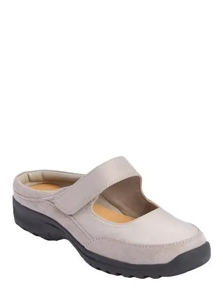 COMFORTVIEW Milo Mule - Light Pale Grey