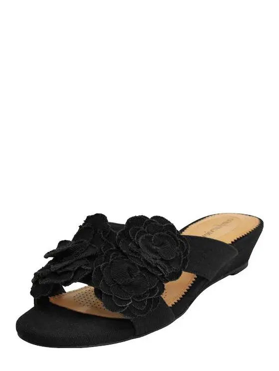 COMFORTVIEW Carmen Slip-on Mule - Black