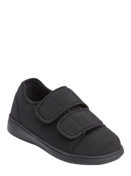 COMFORTVIEW Extra Wide Walking Shoe - Black