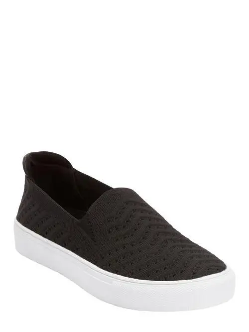 COMFORTVIEW Alena Slip-on Sneaker With Print - Black