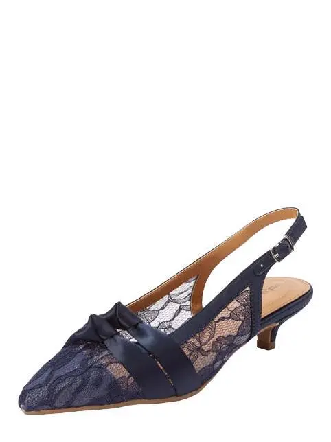 COMFORTVIEW The Poppy Slingback - Navy