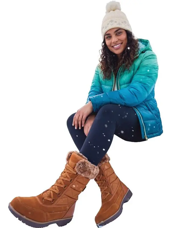 COMFORTVIEW The Eileen Waterproof Boot - Tan